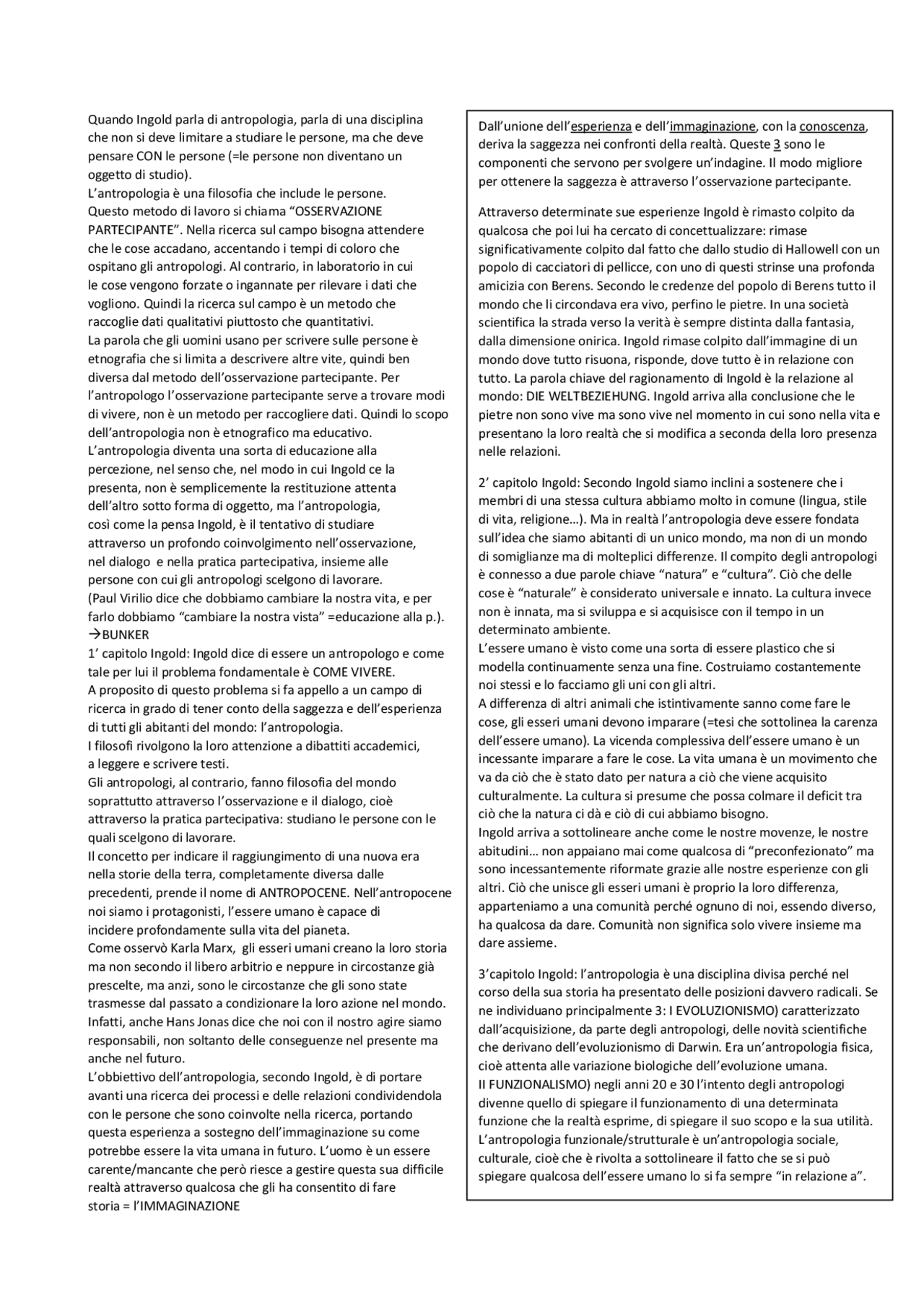 Appunti Riassunto Libri Docsity