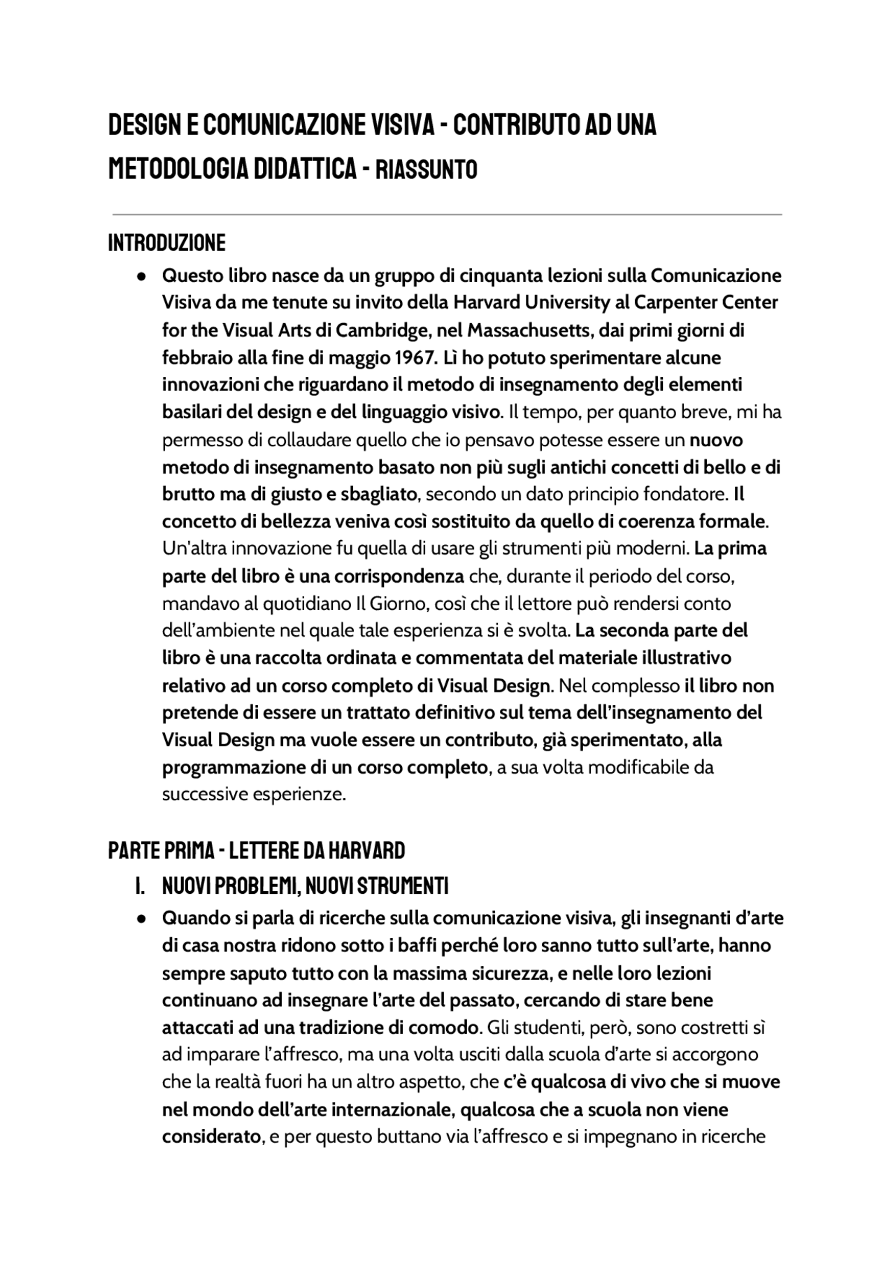 Design E Comunicazione Visiva Contributo Ad Una Metodologia Didattica