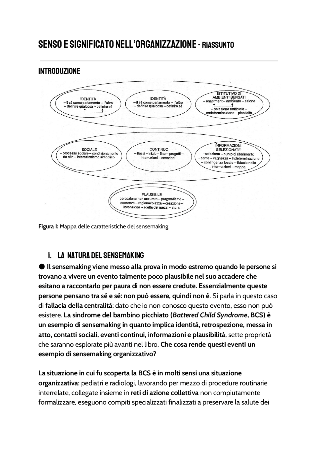 Senso e significato nell’organizzazione - Karl E. Weick - Riassunto.pdf - Docsity