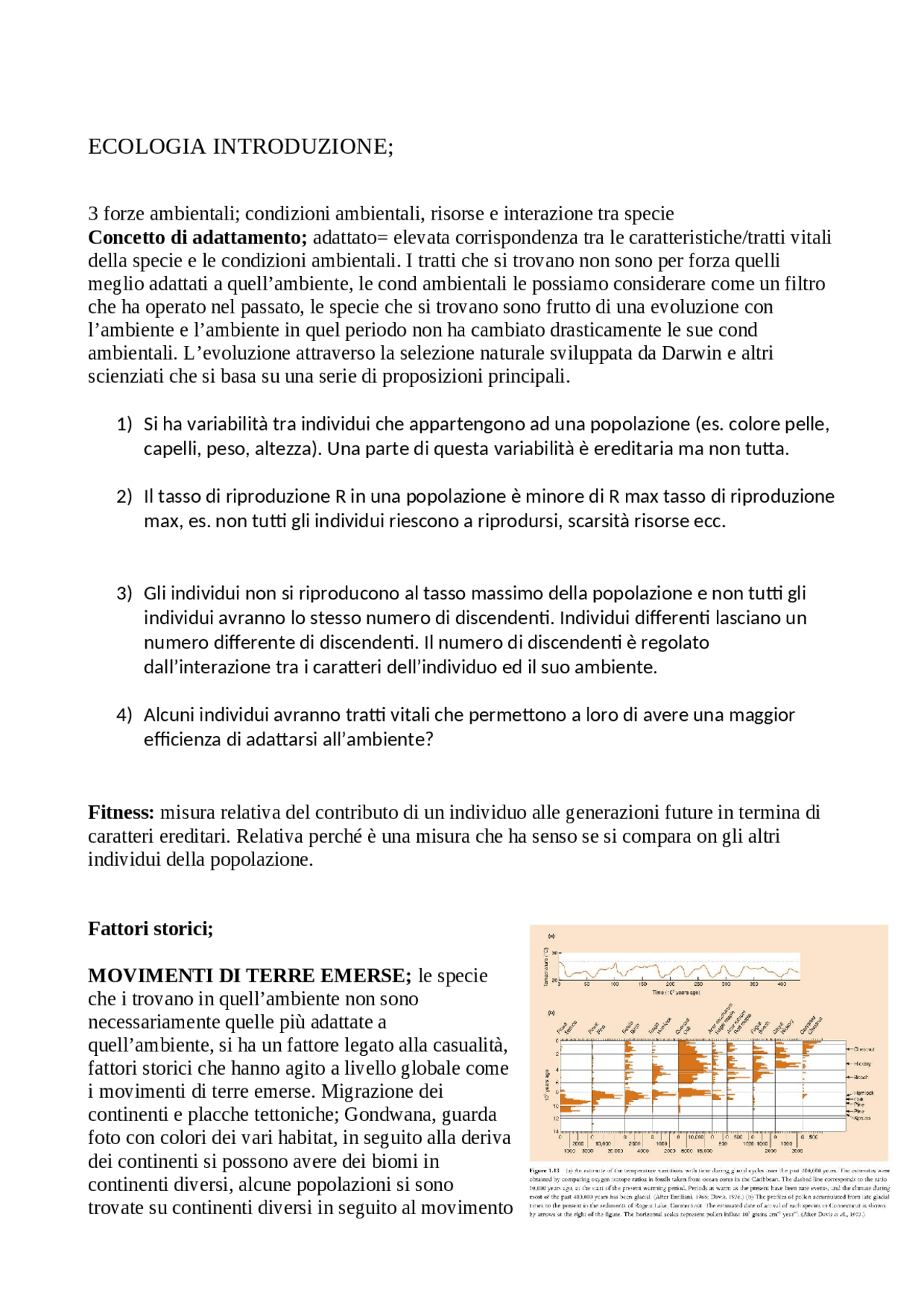 Ecologia Per Scienze Biologiche Docsity