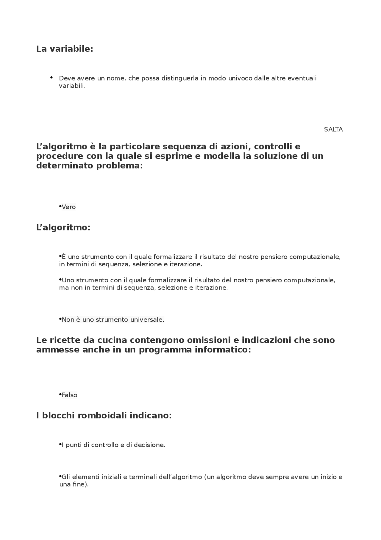 Eipass Coding Secondaria Risposte Esame Modulo 2 Prove Desame Di