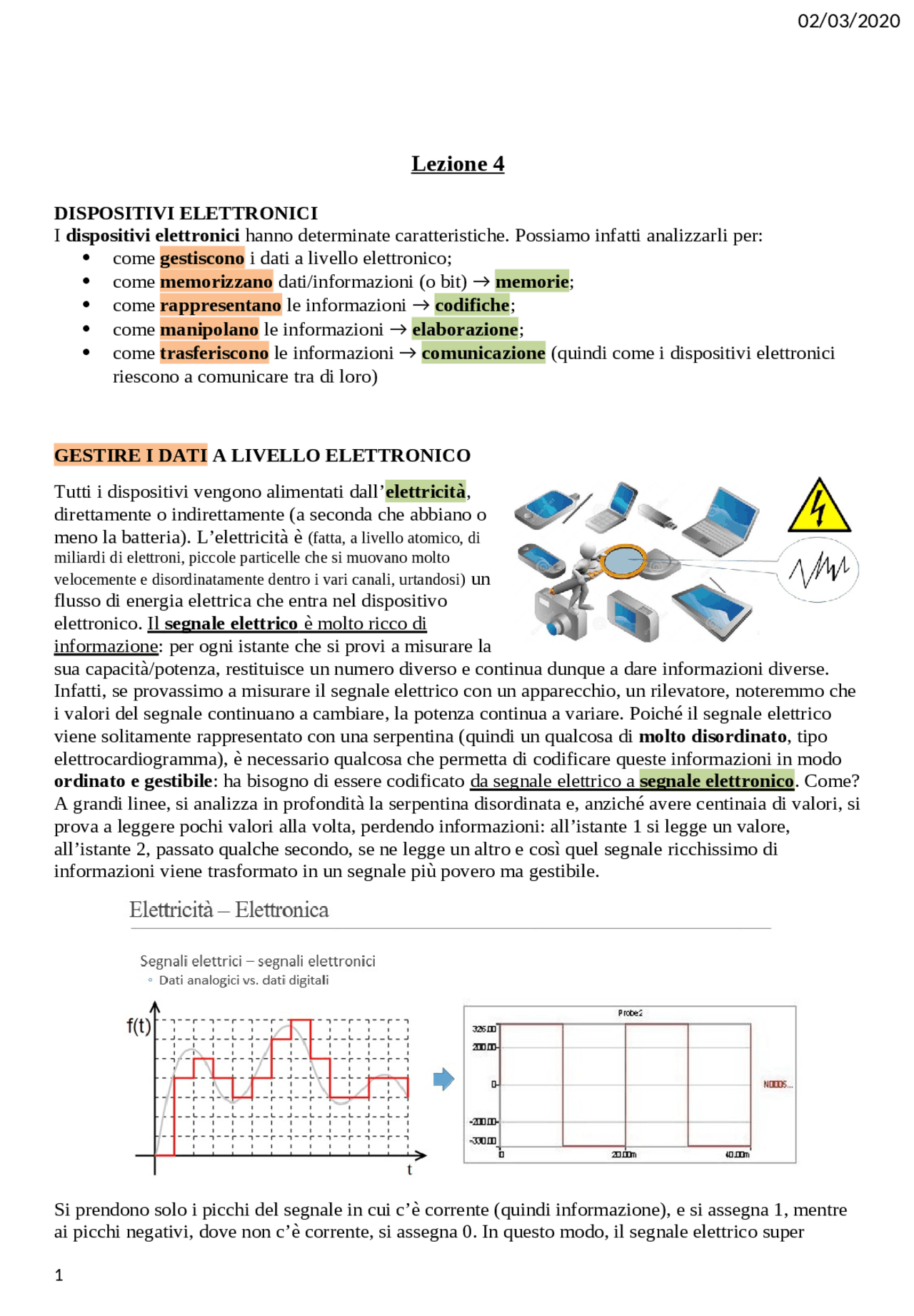 Lezione 4 Tecnologie Informatiche Per La Comunicazione Docsity