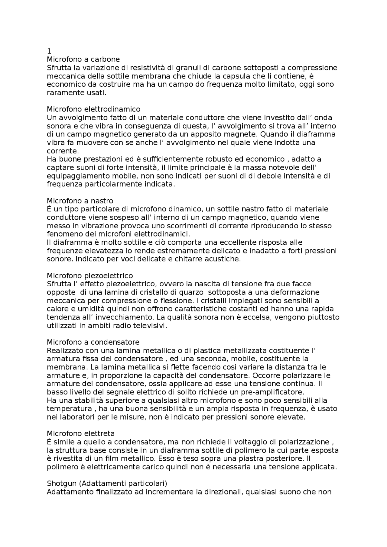 Sistemi di comunicazione - Docsity