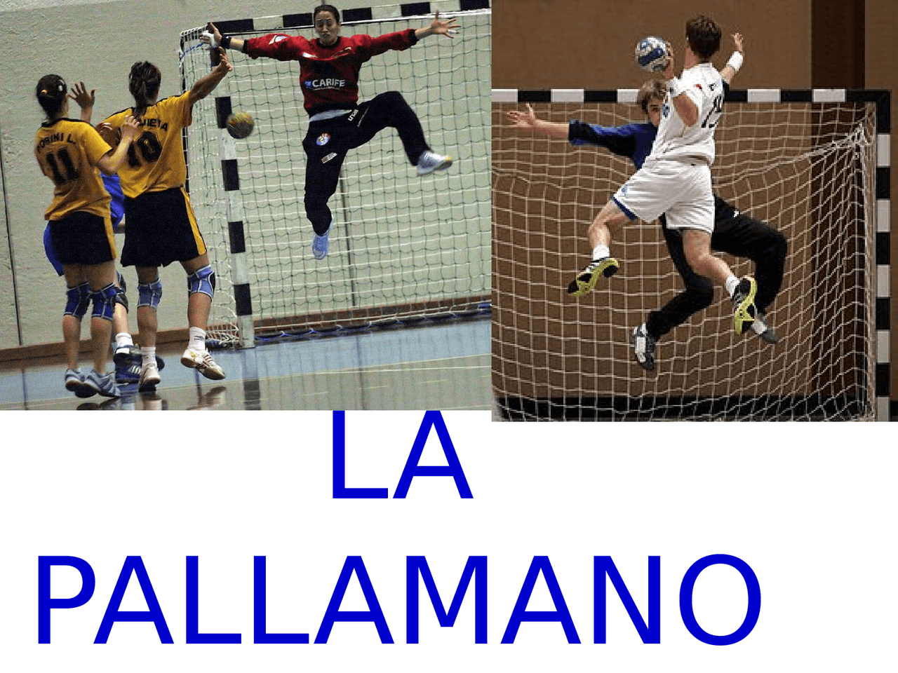 La pallamano | Slide di Educazione fisica | Docsity