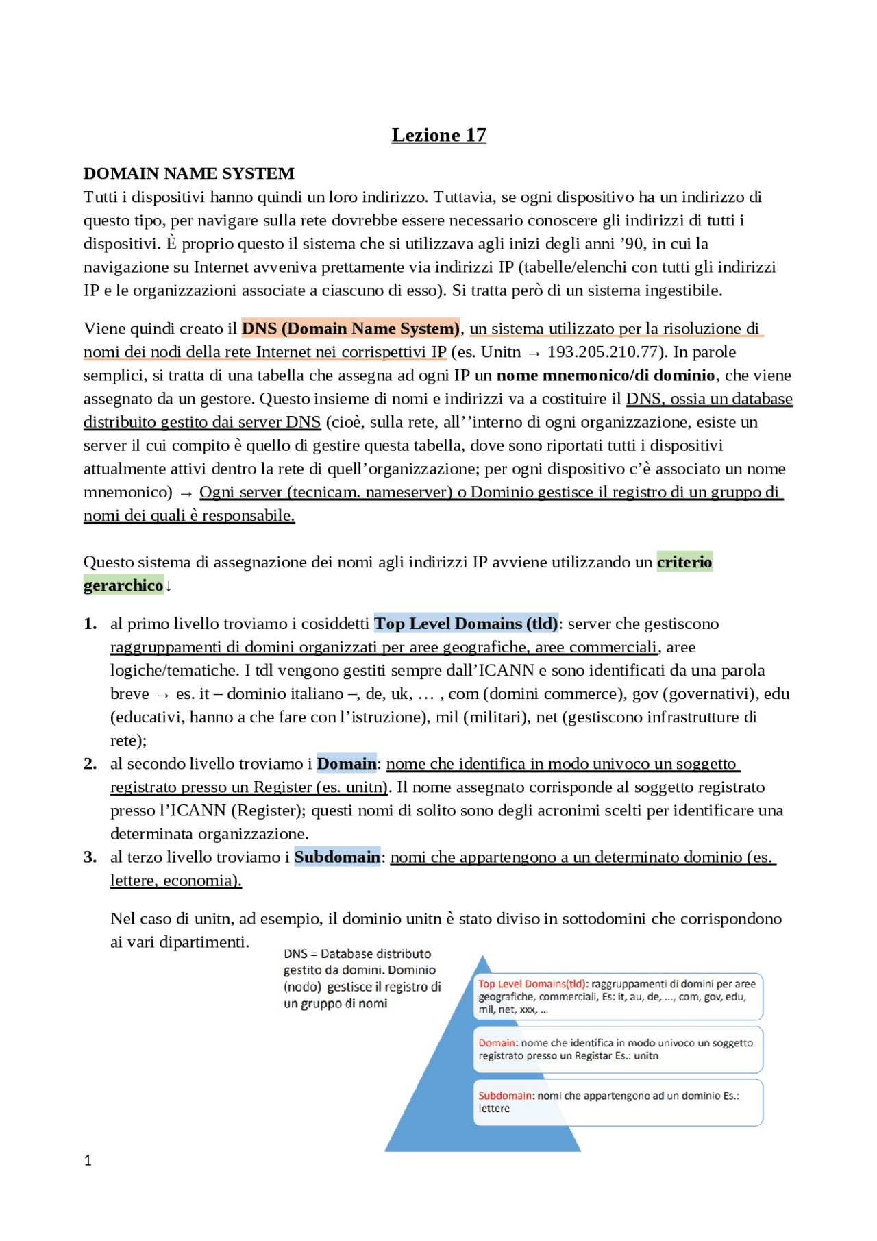 Lezione 17 Tecnologie Informatiche Per La Comunicazione Docsity
