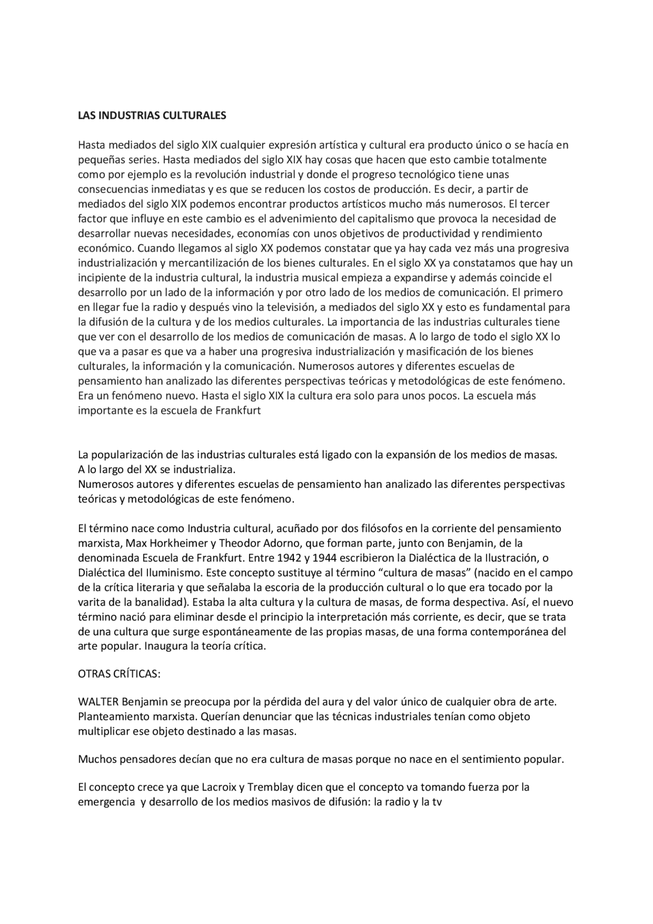 Apuntes Estructura Audiovisual Docsity