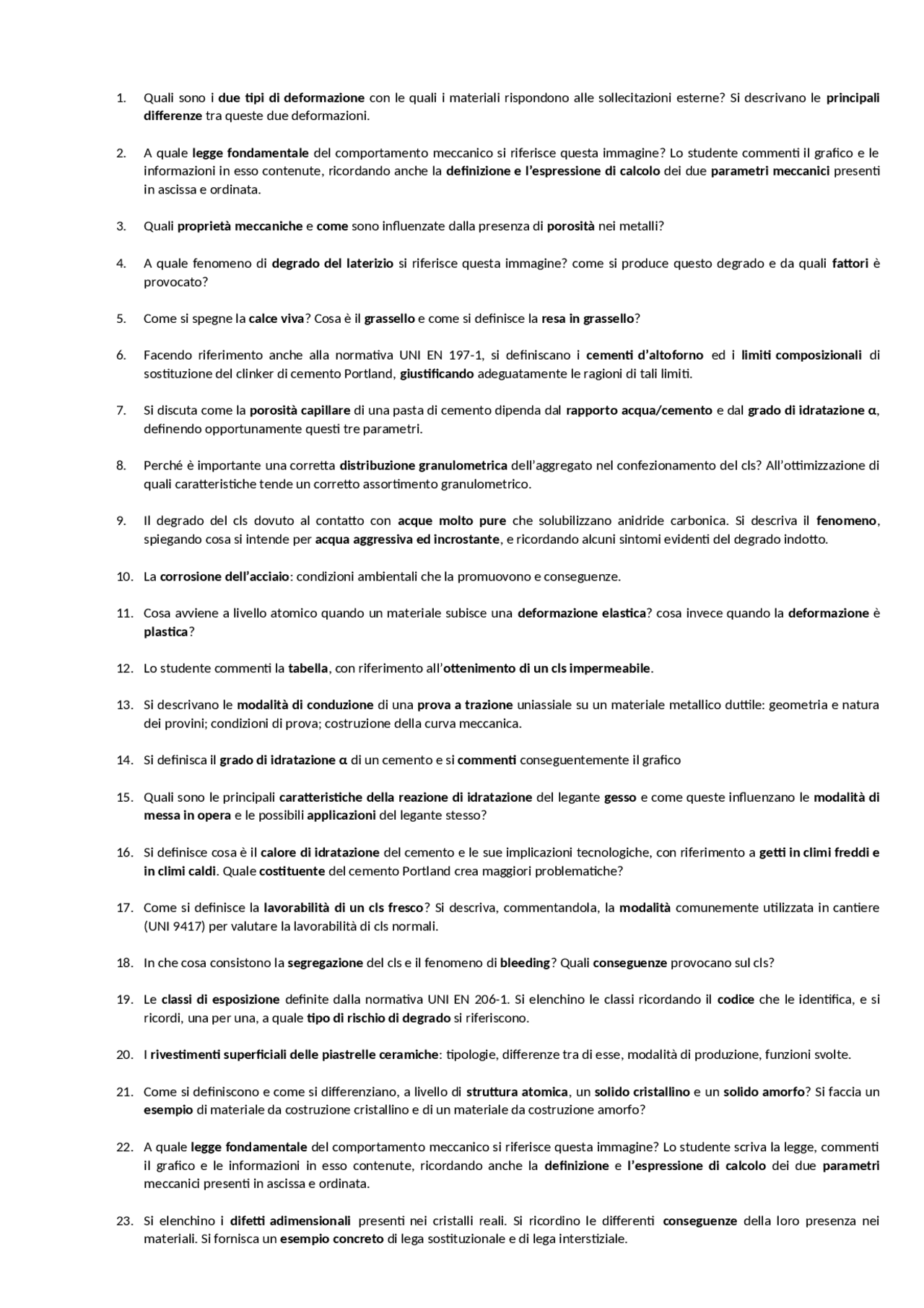 Scienze Dei Materiali Docsity