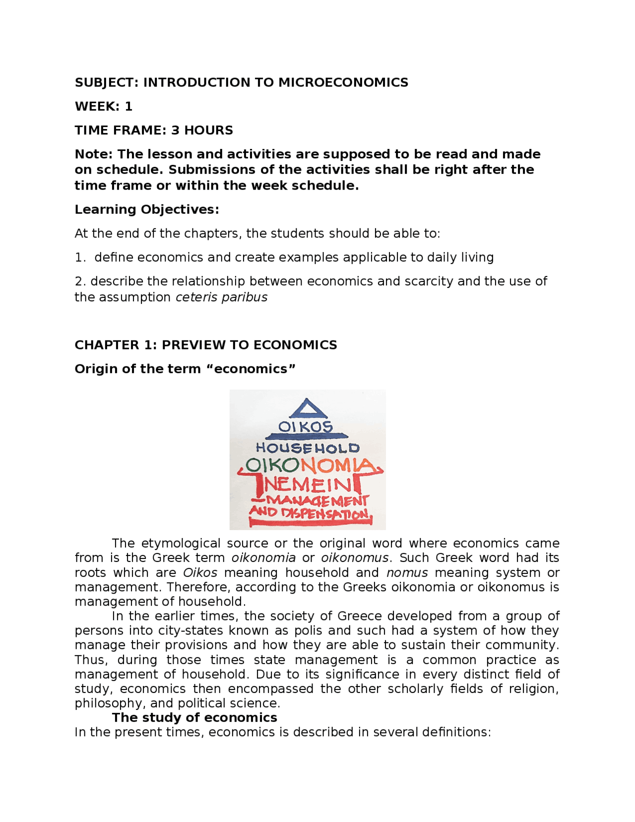 Lesson 1 Good Governance Docsity