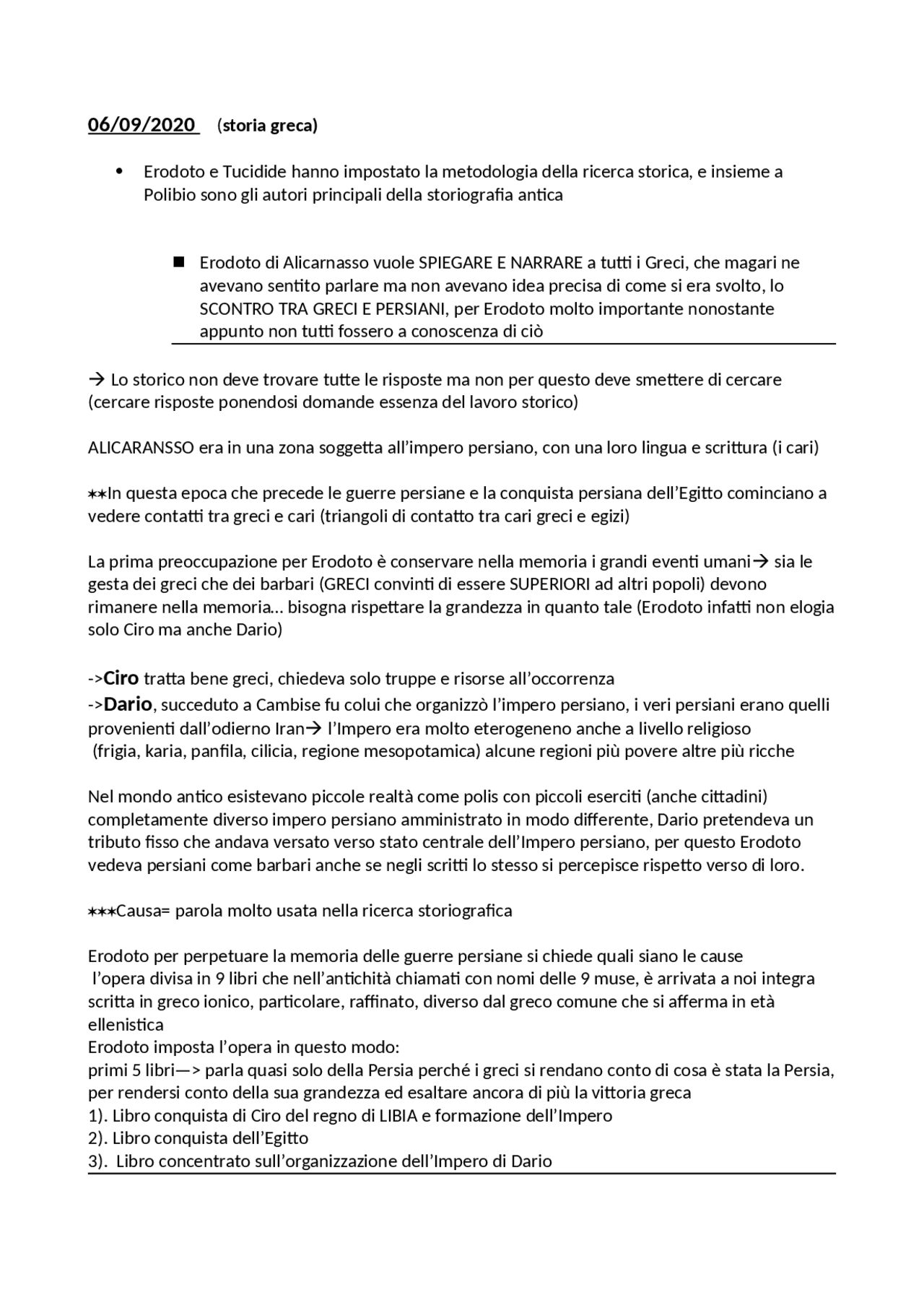 Appunti Storia Greca Con Lucia Criscuolo 2020 Unibo Docsity