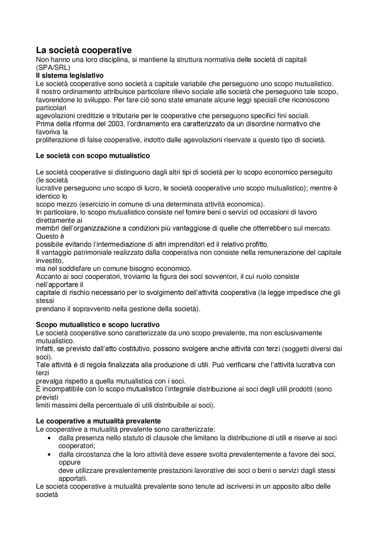 Diritto Commerciale 11 Docsity
