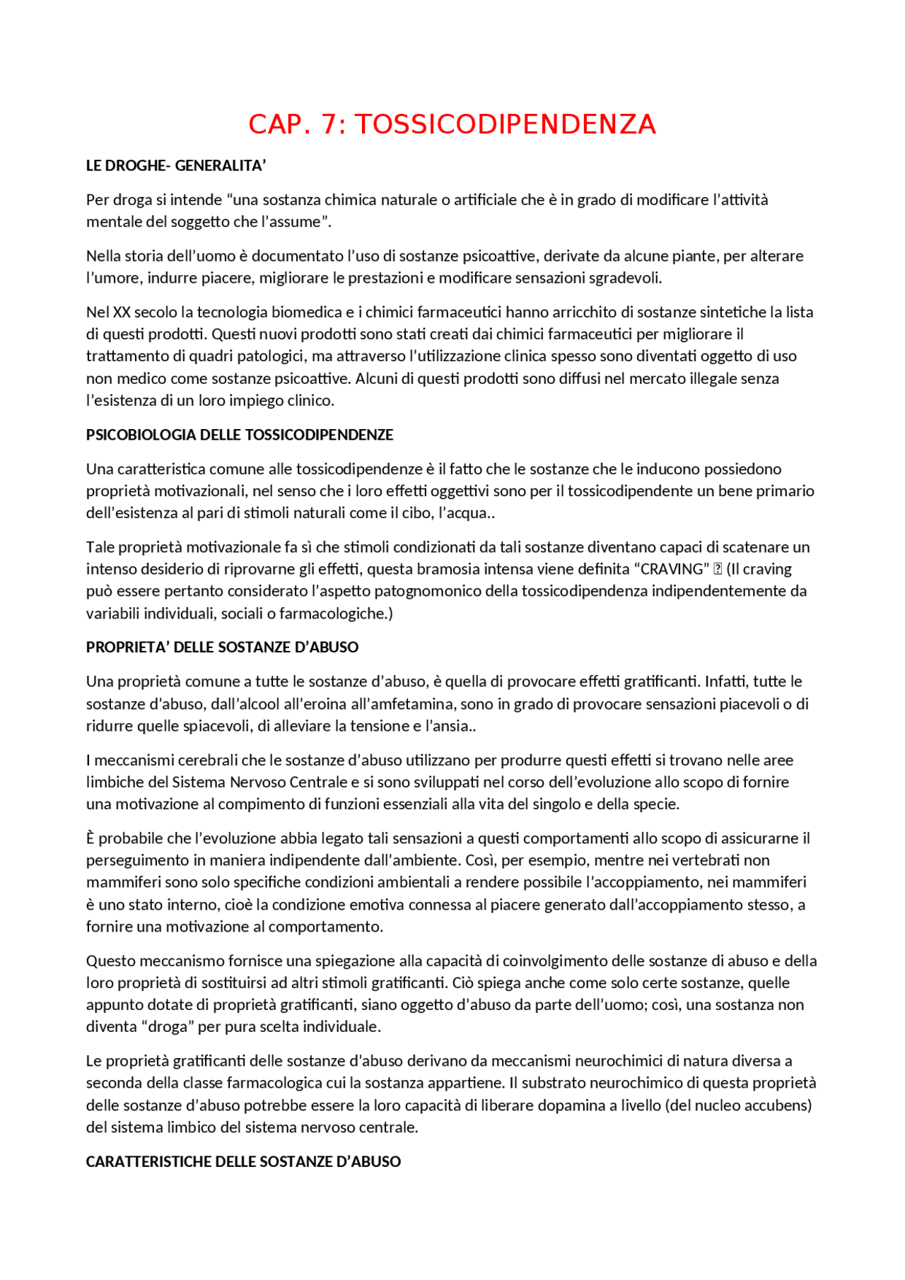 Argomenti Di Igiene Cap 7 Docsity
