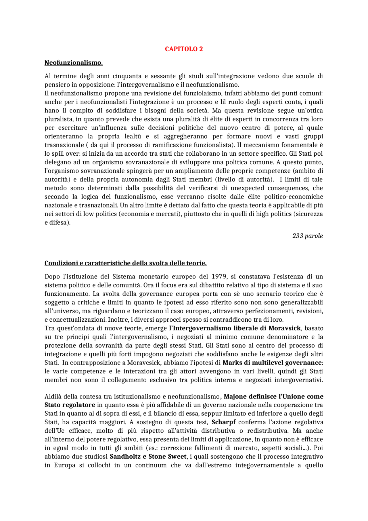 Domande Istituzioni Europee Docsity