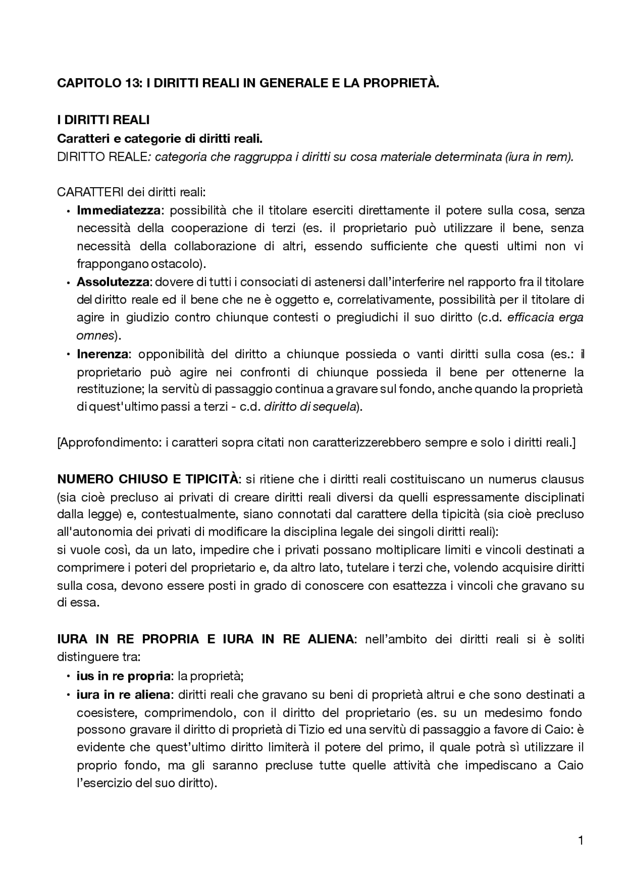 Dispense Diritto Privato Ii Docsity