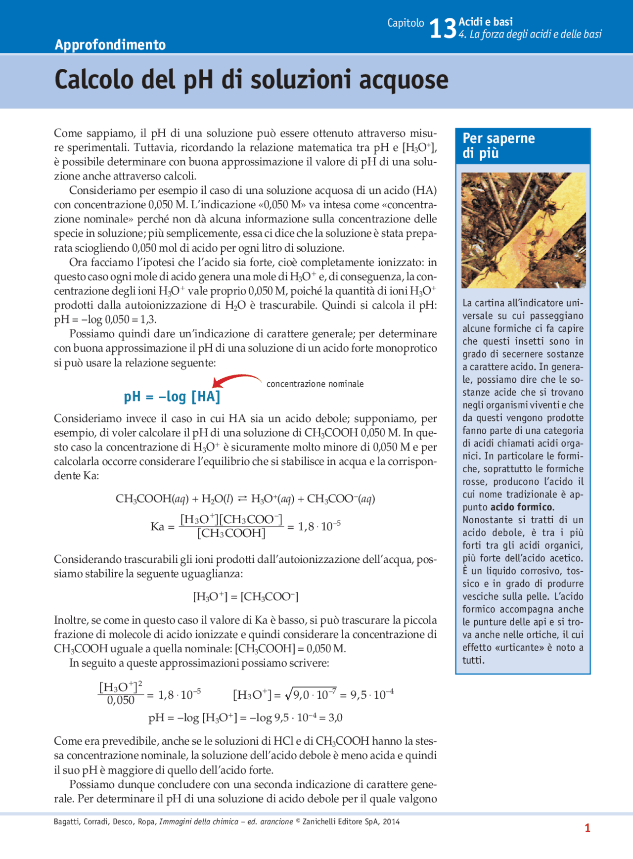 Ripasso Del Ph Acidi E Basi Docsity