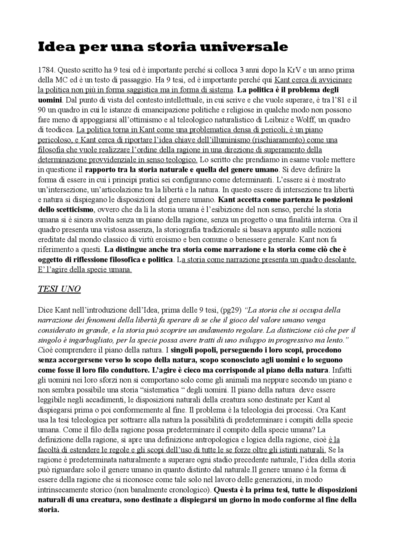 Scritti Di Storia Politica E Diritto Immanuel Kant Docsity