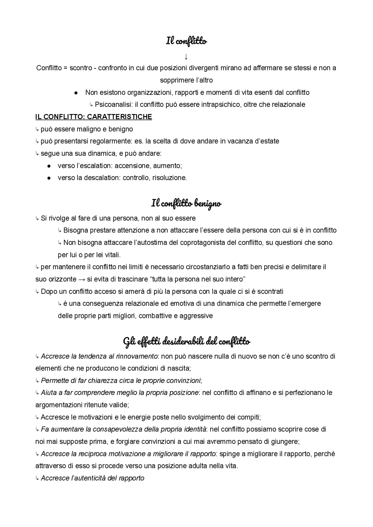 Il Conflitto Di Alberto Zatti Docsity