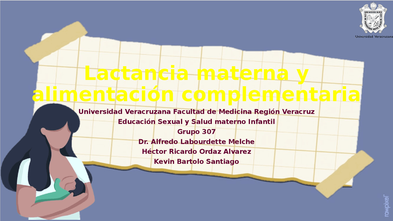 Fisiología de lactancia materna y alimentación complementaria - Docsity