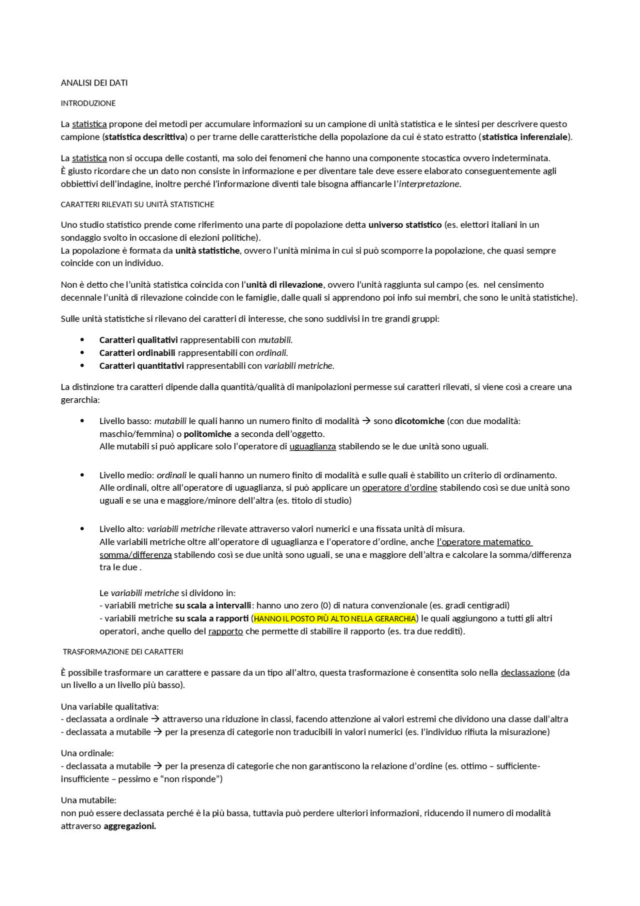 Tecniche Di Indagine Sociale Docsity