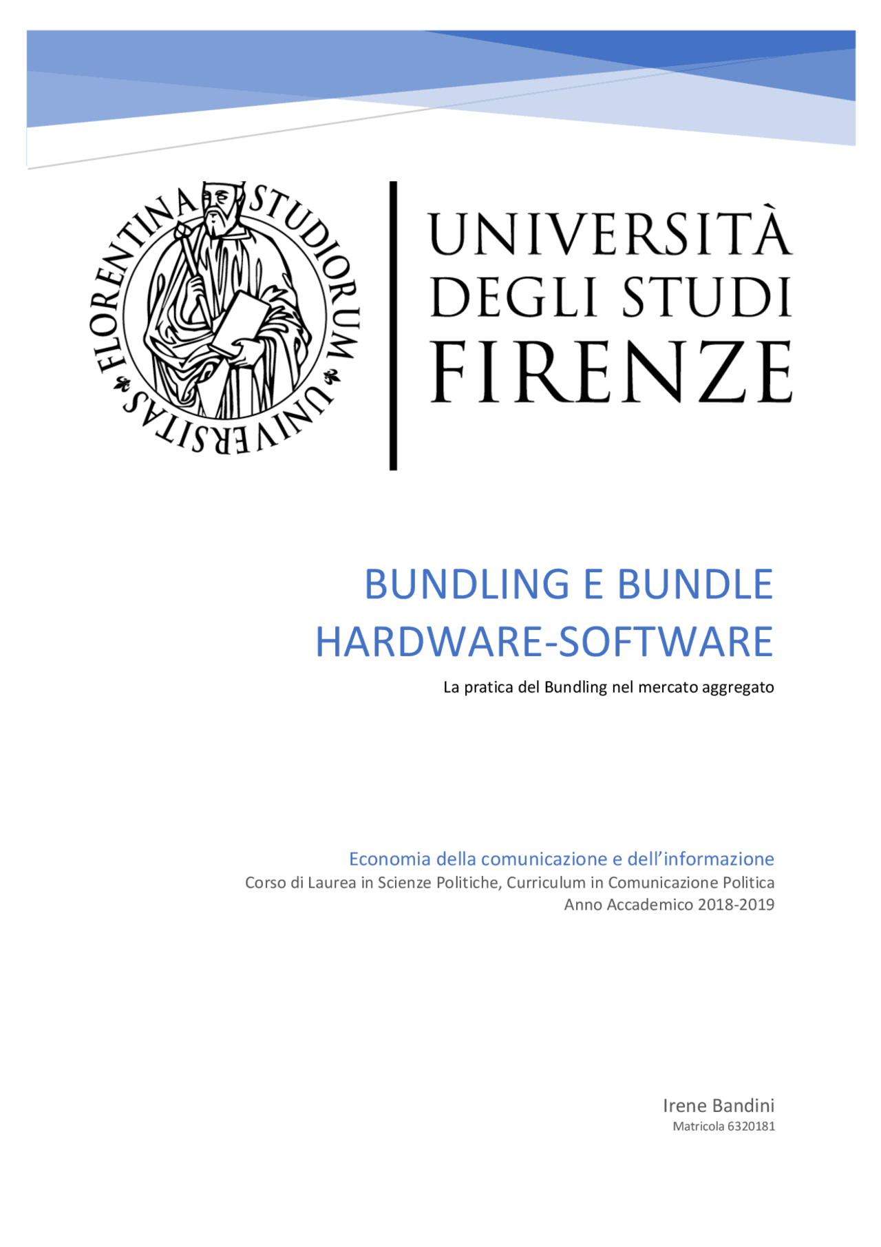 Bundling E Bundle Hardware Software Docsity