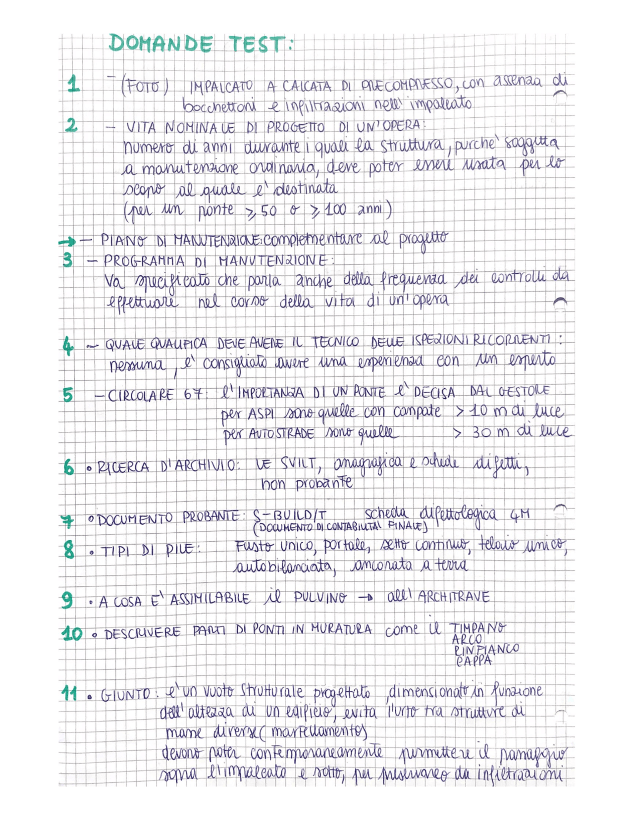 Domande Tecnologia Dei Materiali Docsity
