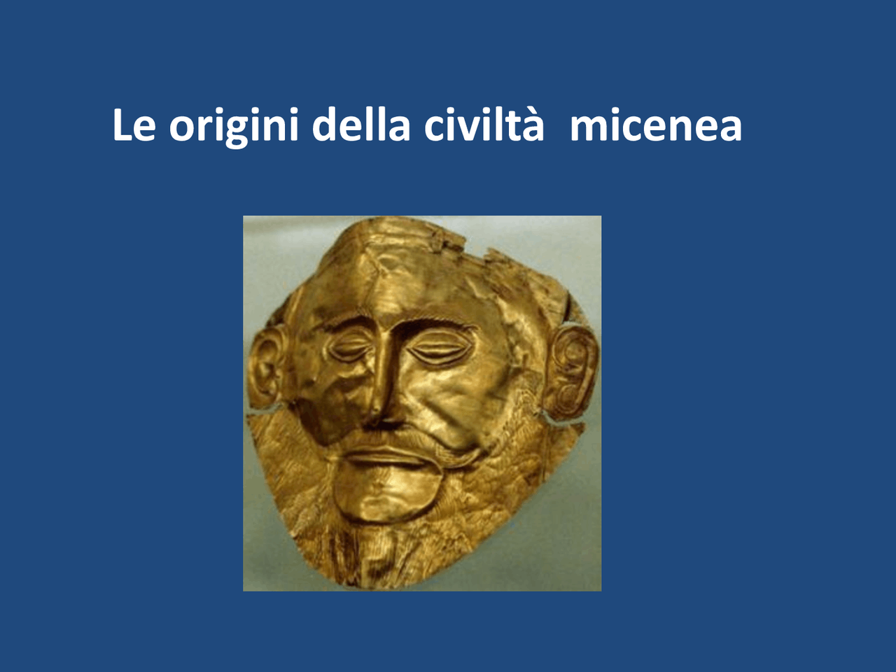 L' Origine dei micenei - Docsity