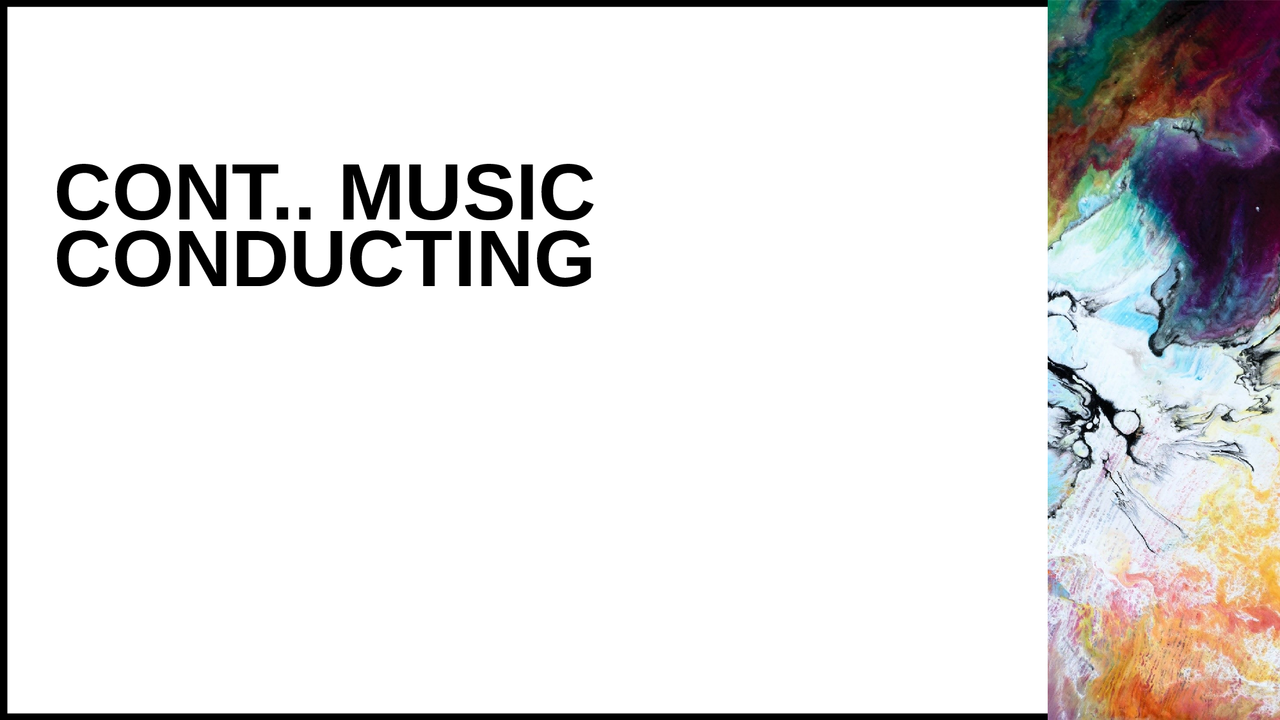 Musical Conducting (Patterns and styles) - Docsity