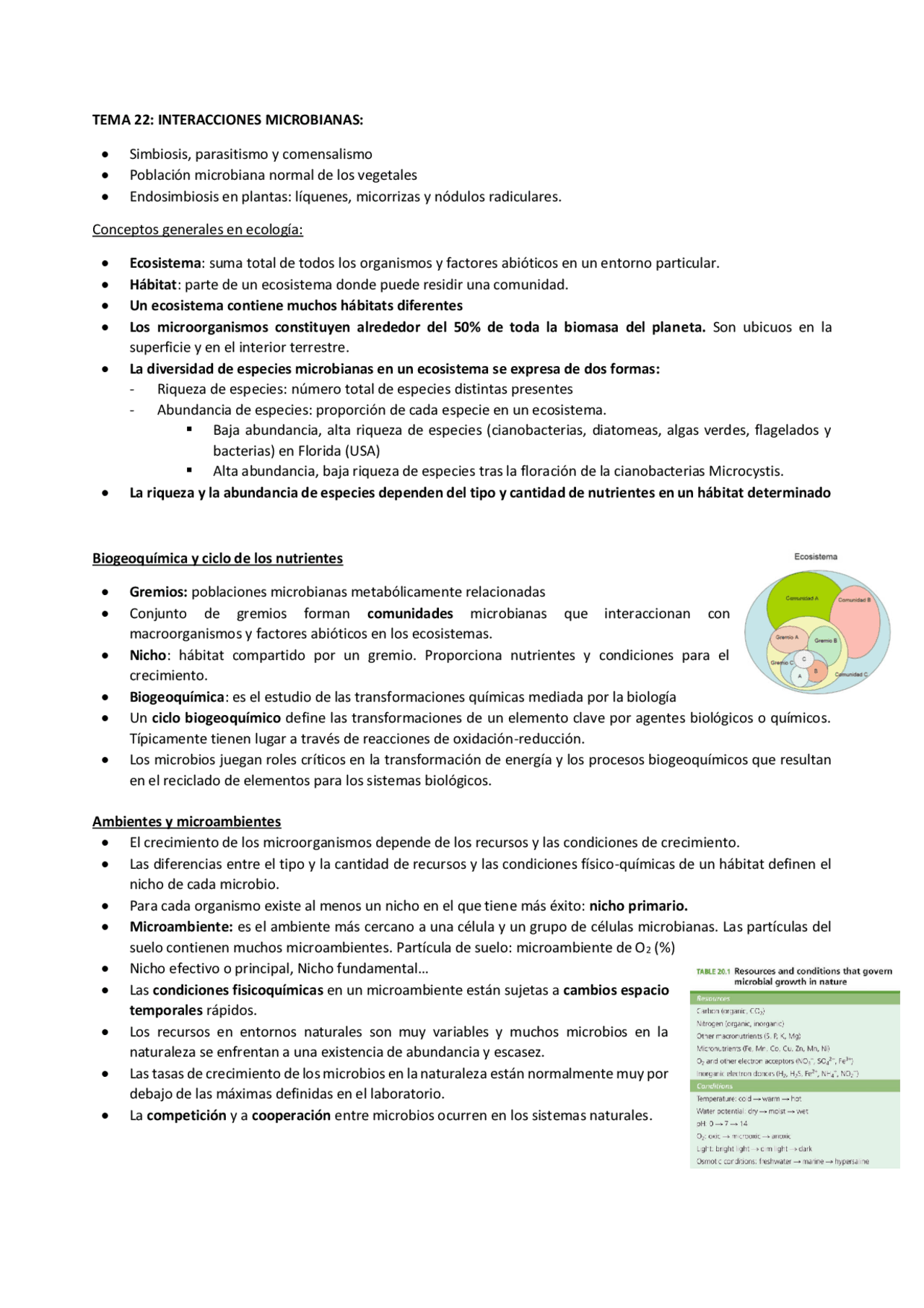 Apuntes Microbiología Docsity