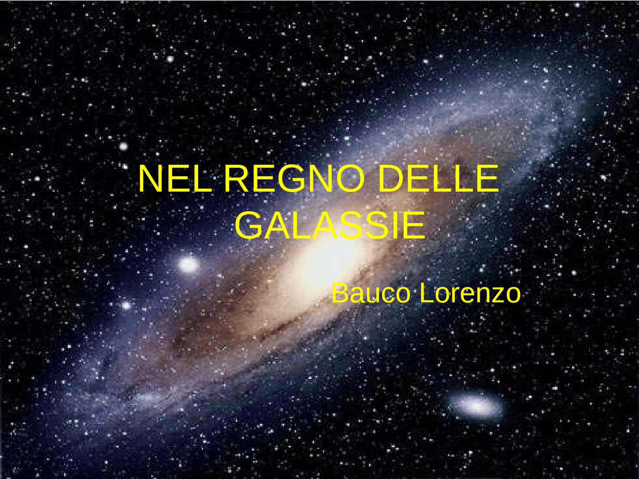 Powerpoint Sulle Galassie E Universo Docsity
