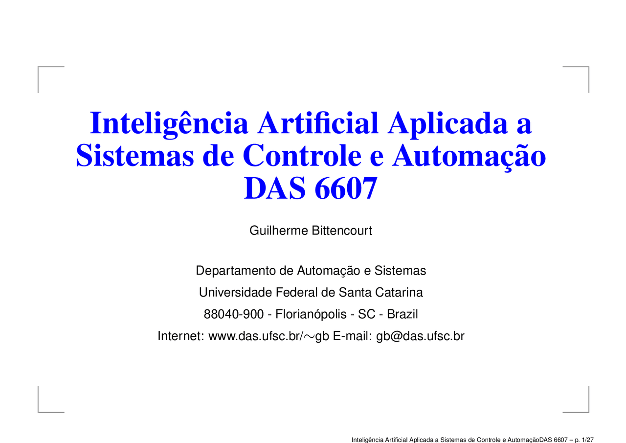 Inteligencia Artificial Summaries Artificial Intelligence Docsity
