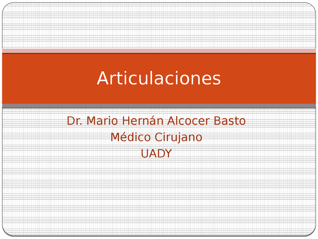 Anatomia 1 Articulaciones Docsity