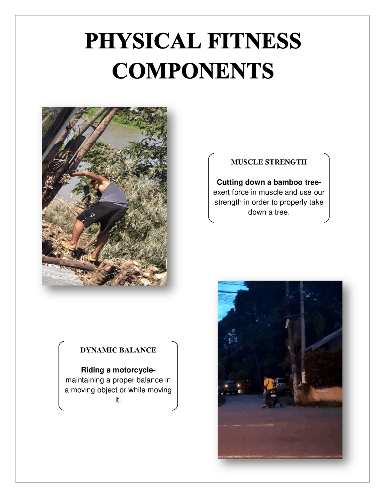 Physical Components Example Docsity