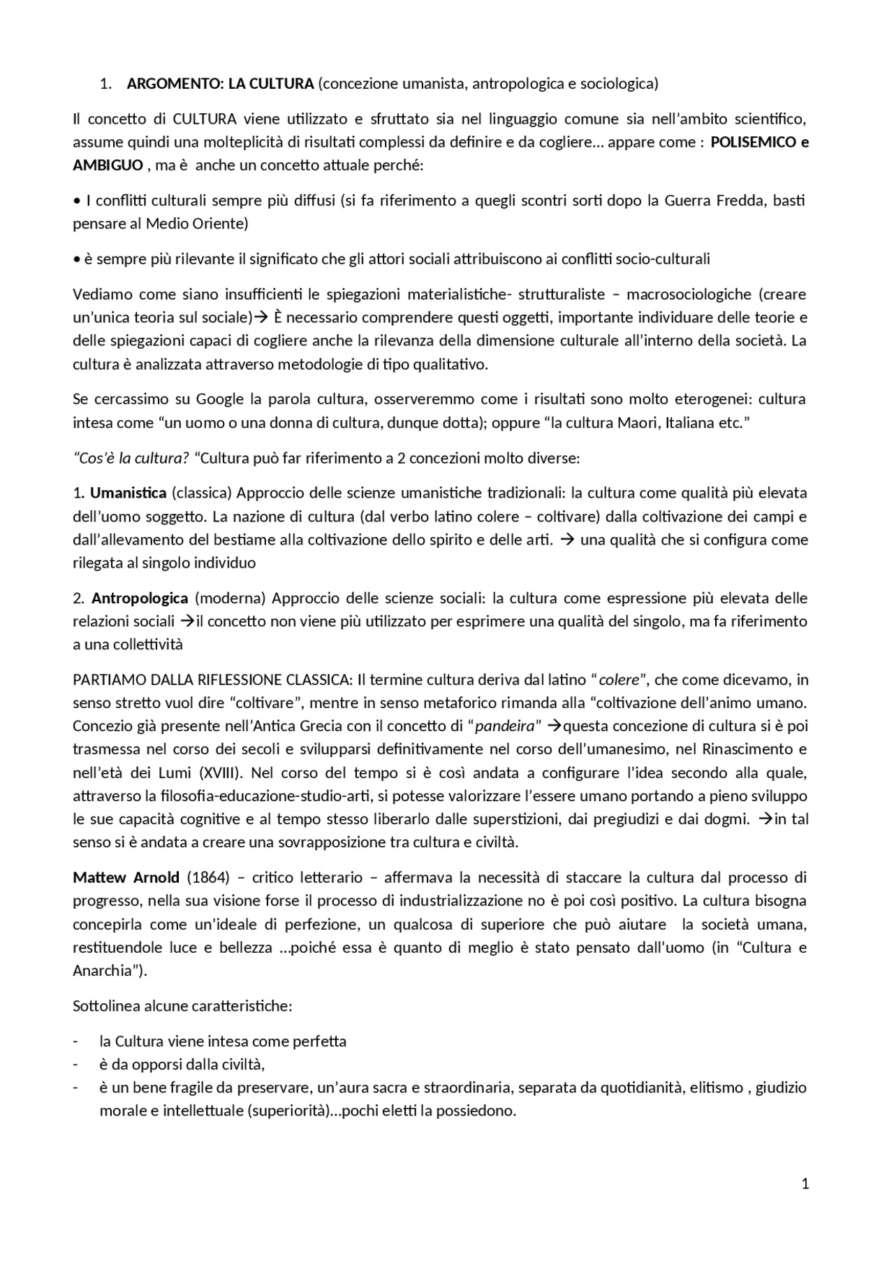 Appunti Completi Relazioni Interculturali Unimib Docsity