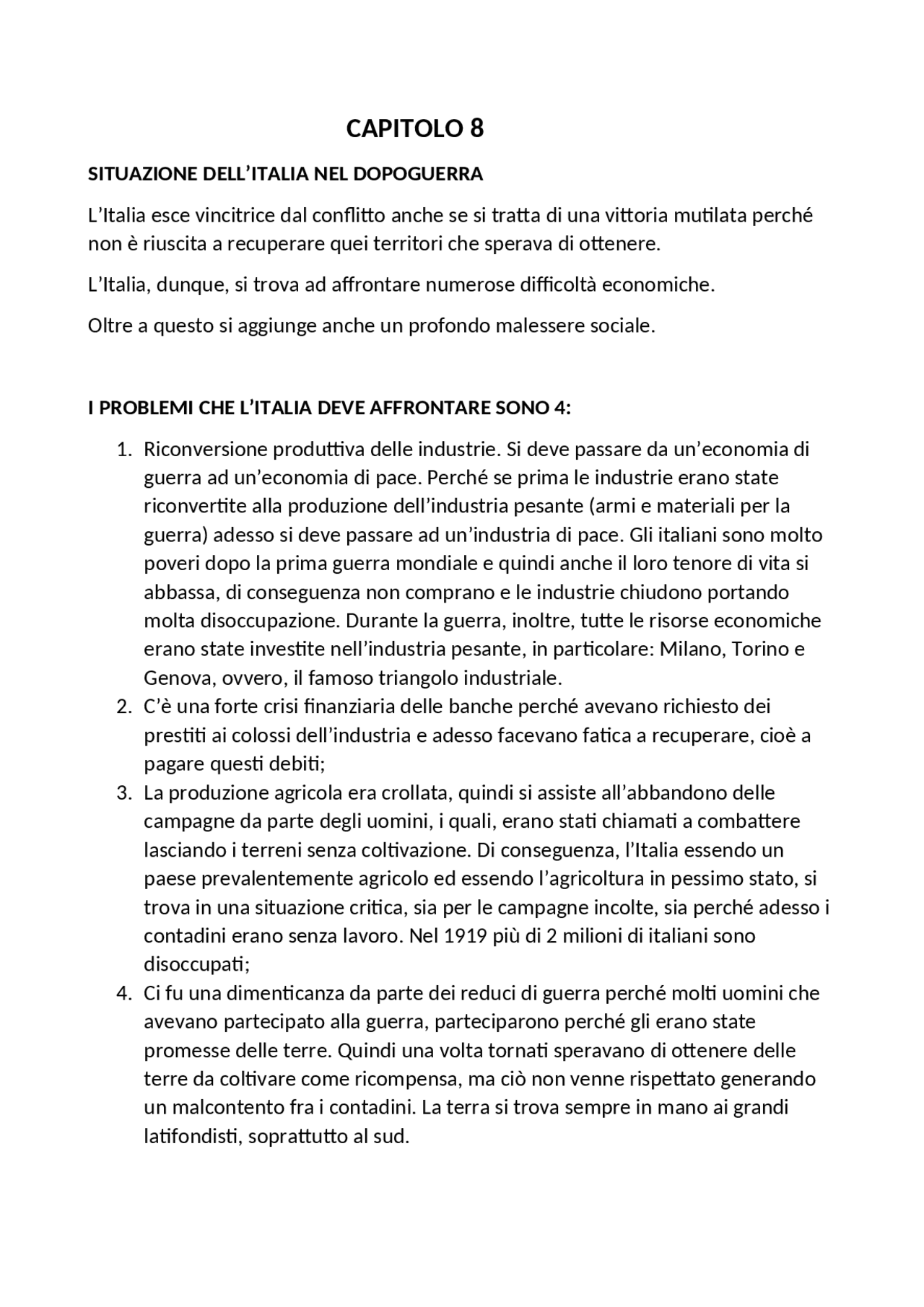 Totalitarismi Hitler Mussolini Ecc Docsity
