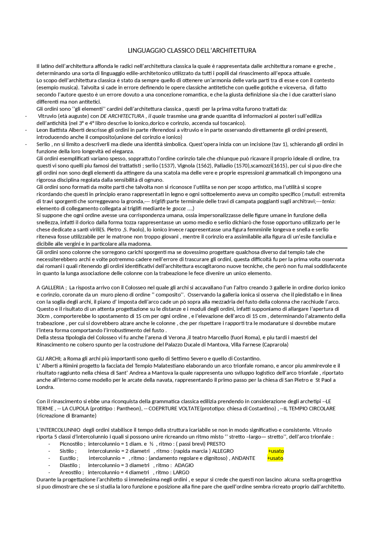 Guida Tematiche Ricorrenti Docsity
