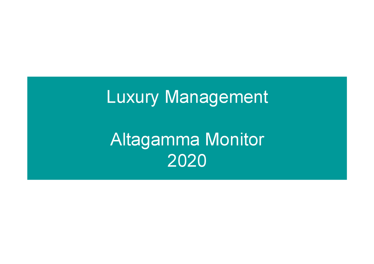 Luxury Management Slide Docsity