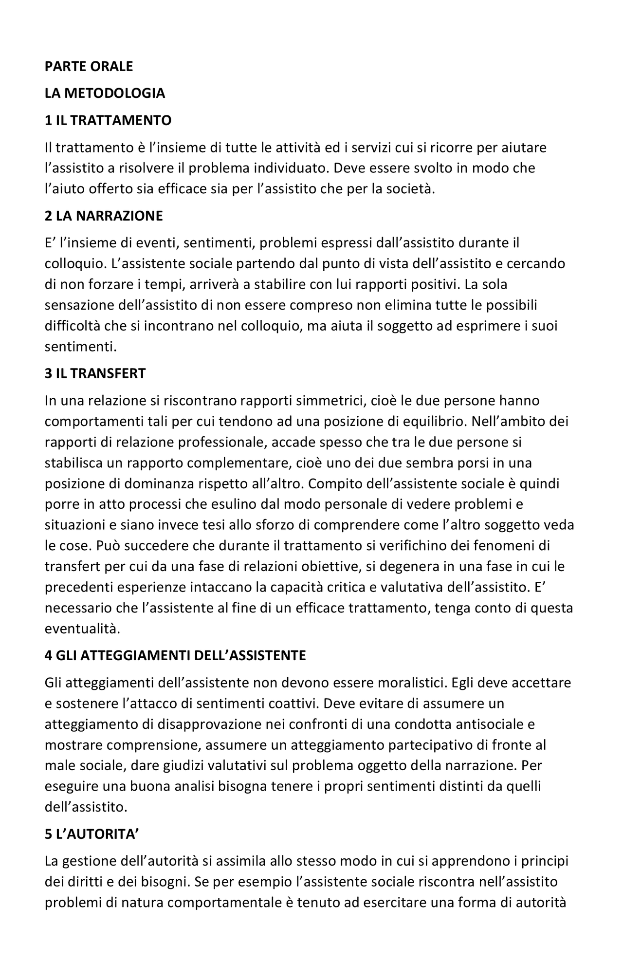 Esame Di Stato Assistente Sociale Albo B Appunti Di Sociologia Docsity
