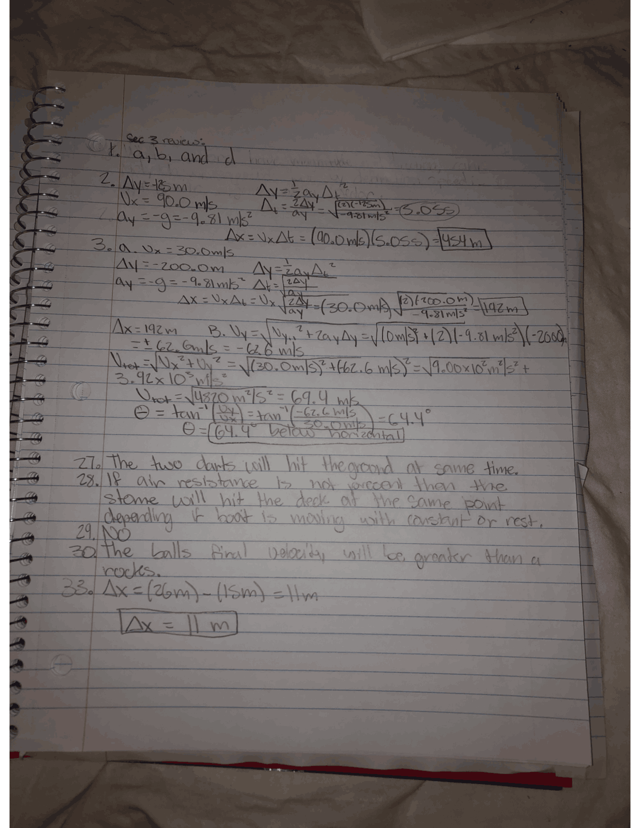Physics Homework From Holt Mcdougal Docsity