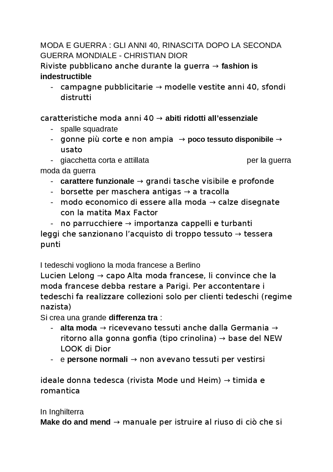 Storia Della Moda Lezione 8 Docsity
