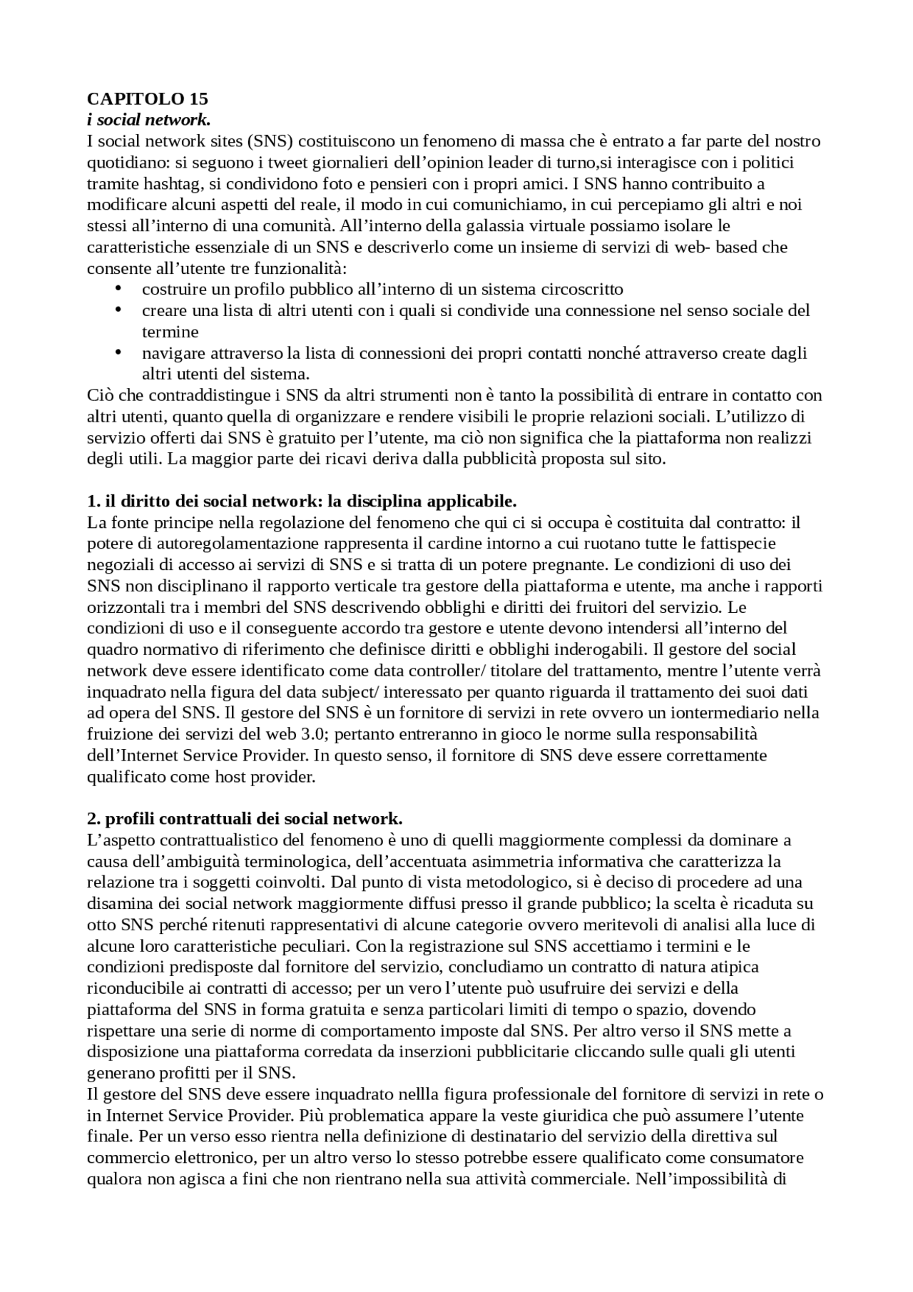 Il Diritto Dellera Digitale Docsity