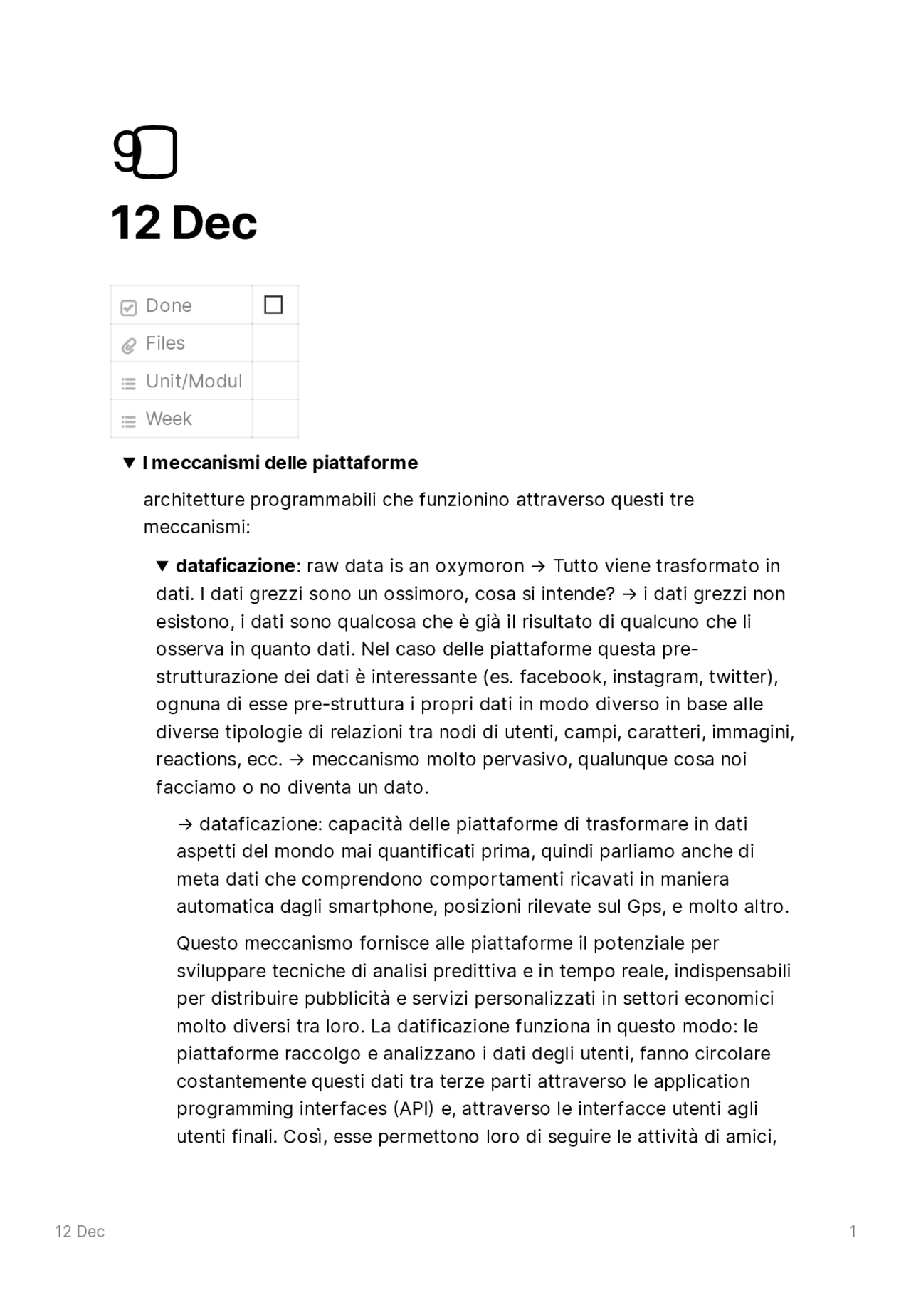 Appunti Platform Society Docsity