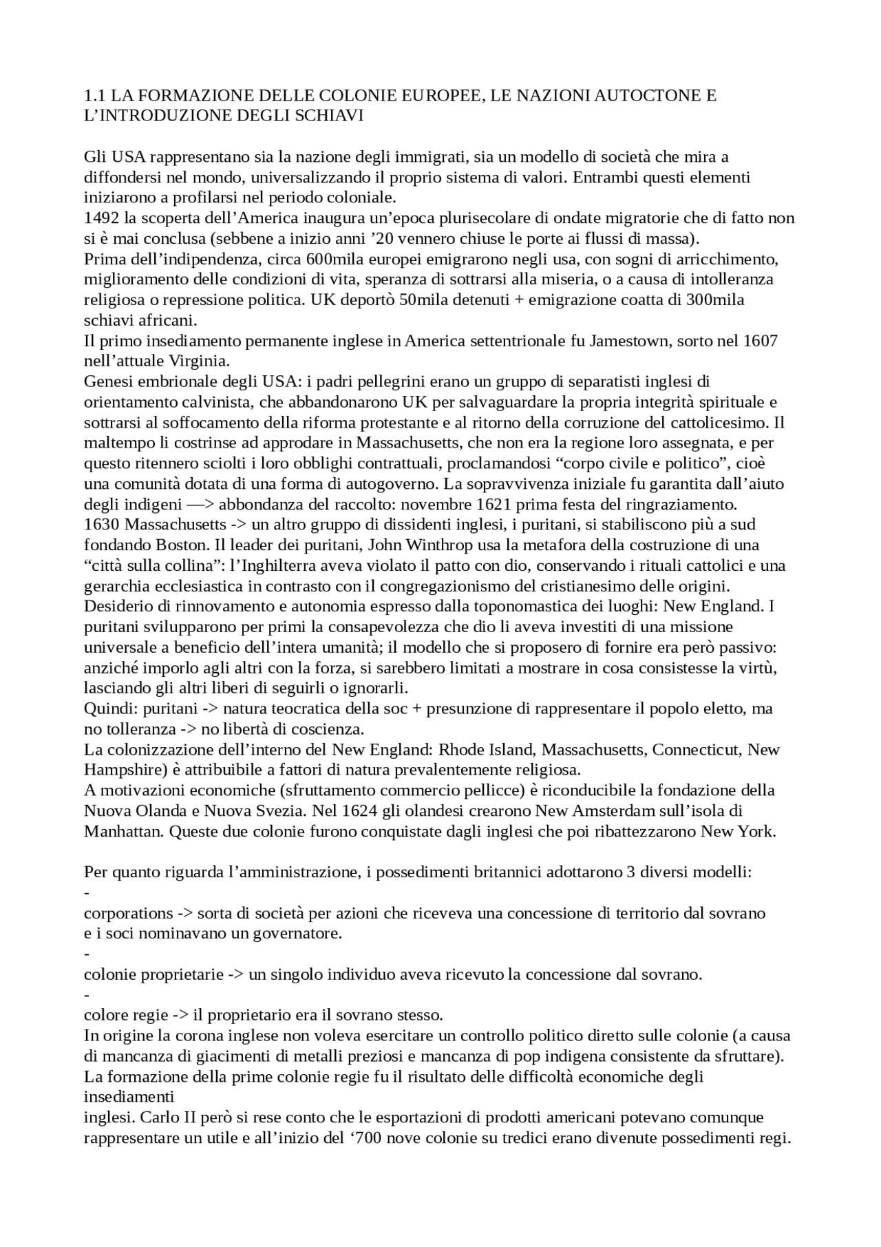 La Nazione Indispensabile Docsity