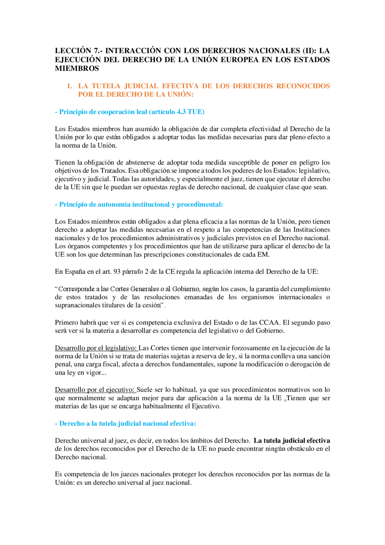Derecho Comunitario Apuntes De Derecho Laboral Comunitario Docsity