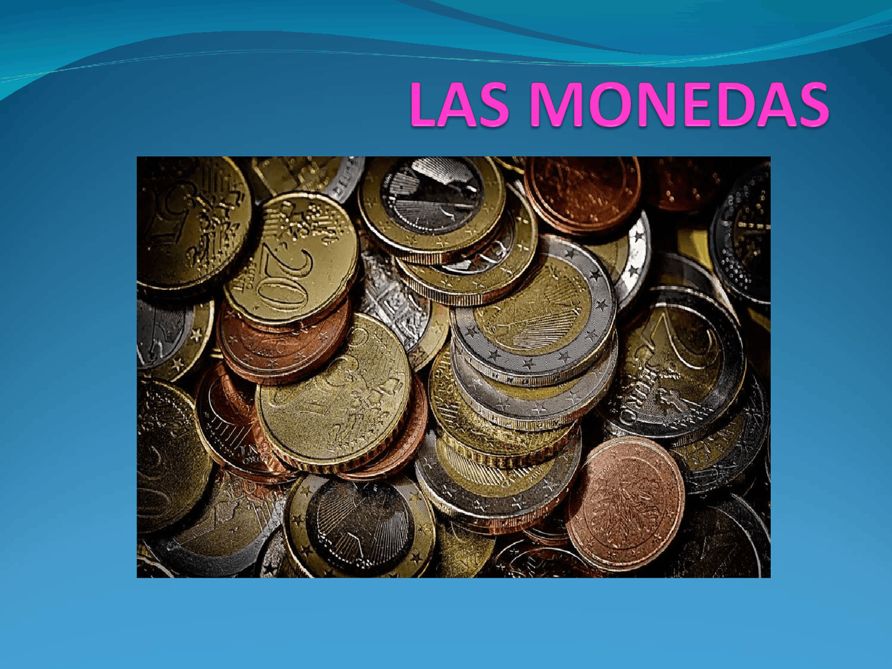 Monedas lo puedes usar como portada para power point - Docsity