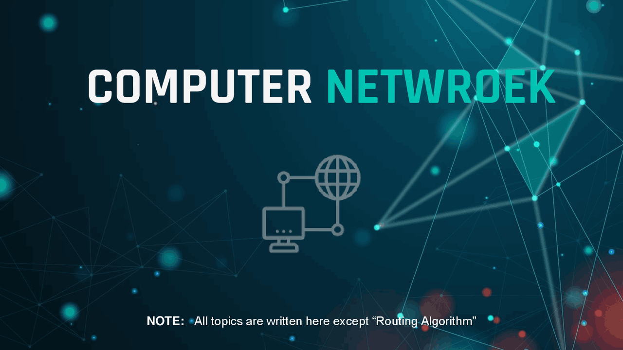 Data Communication and Computer Network - Docsity