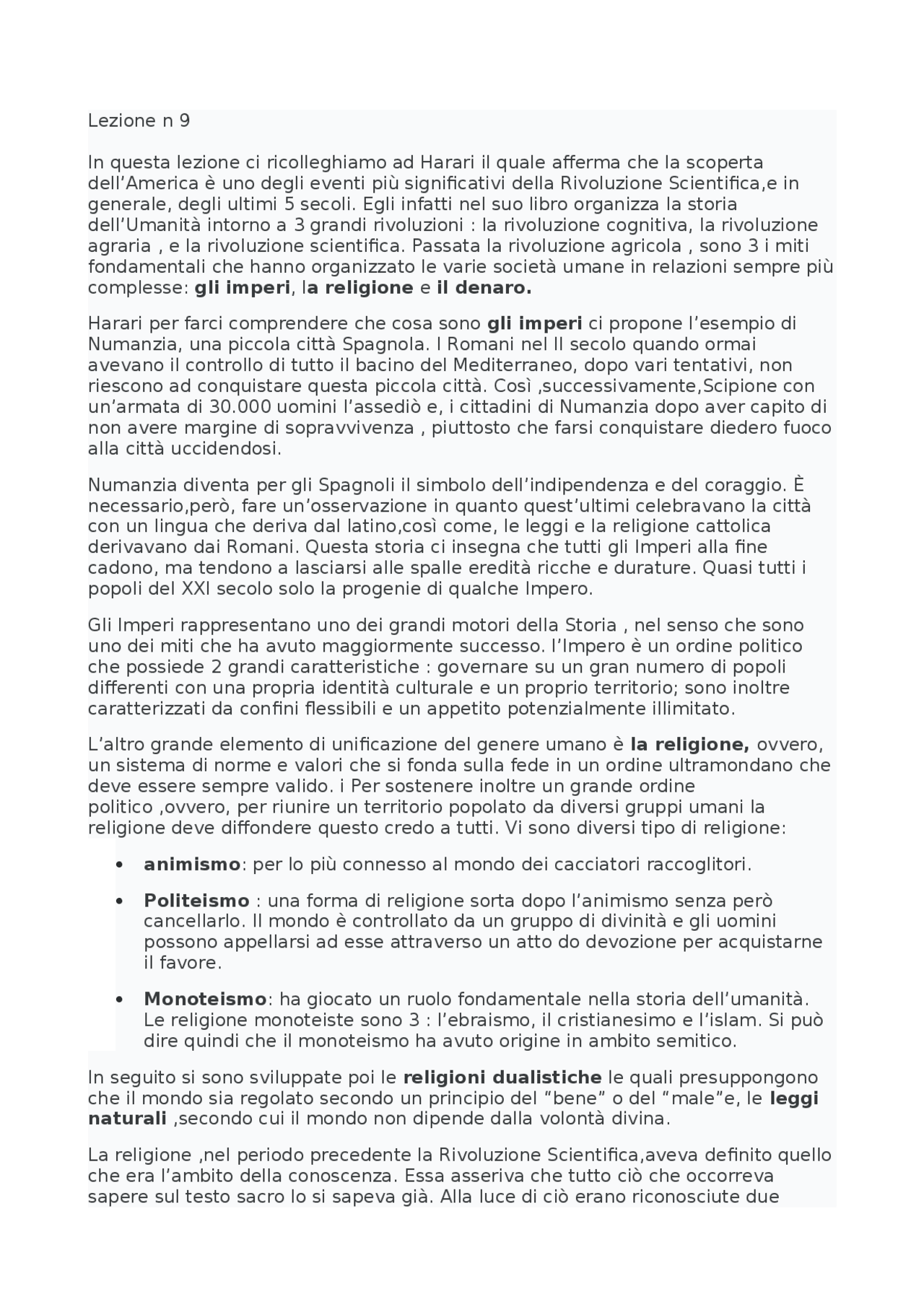 Storia Dei Processi Formativi Docsity