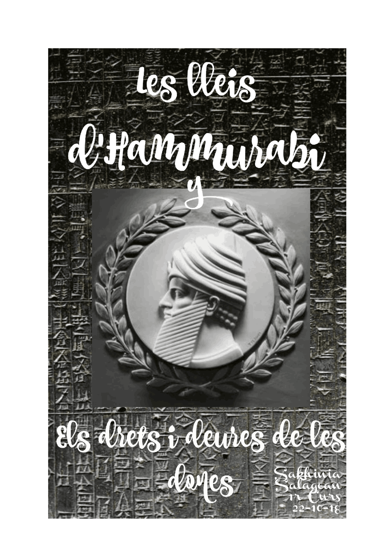 ¿Què son les lleis d’Hammurabi? - Docsity