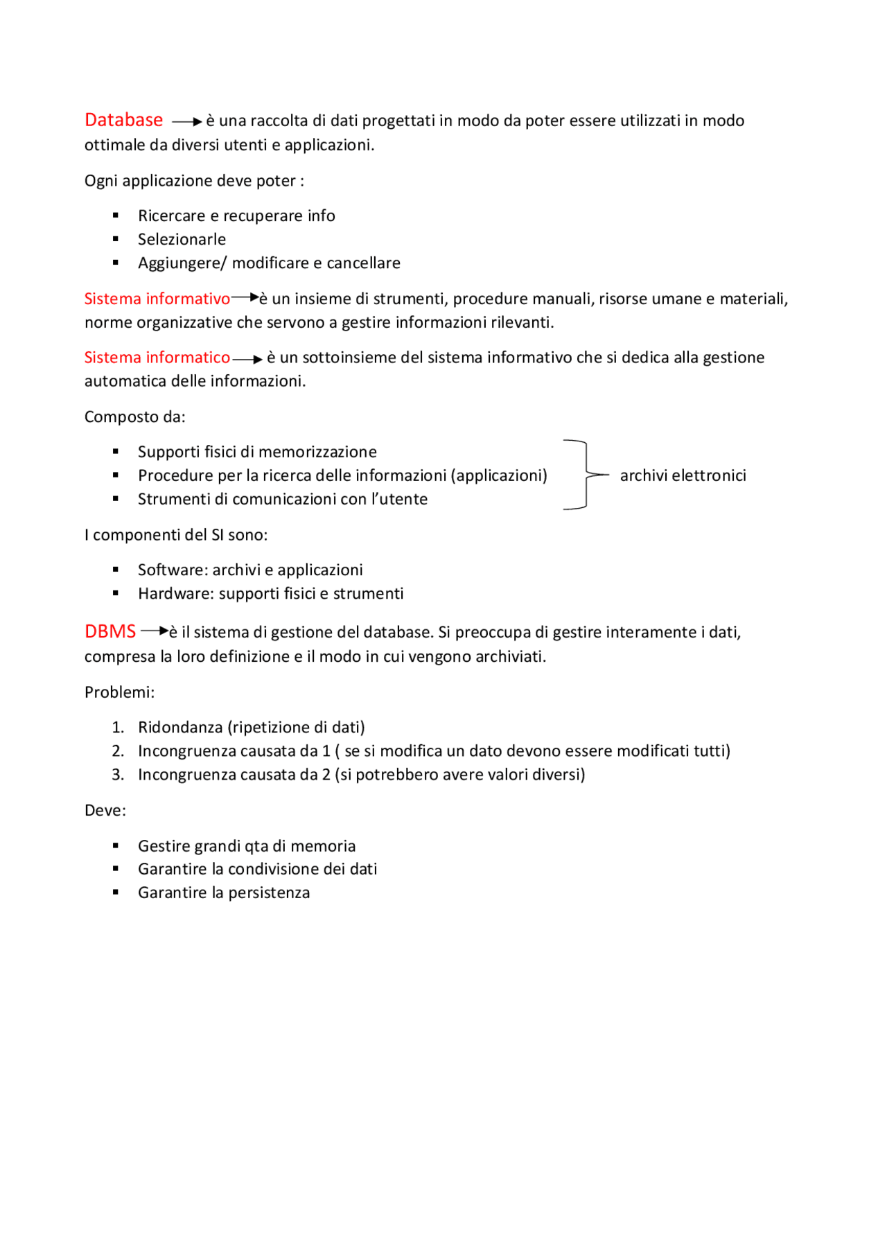Database E Database Management System Docsity