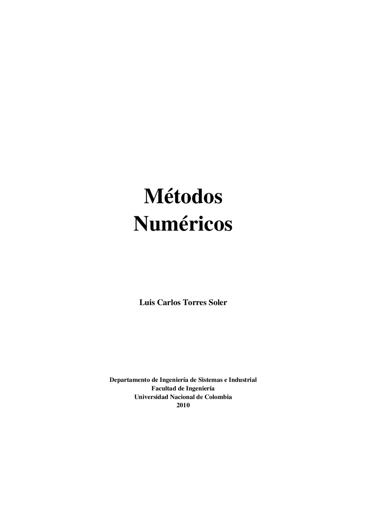 Lineas metodos numericos - Docsity