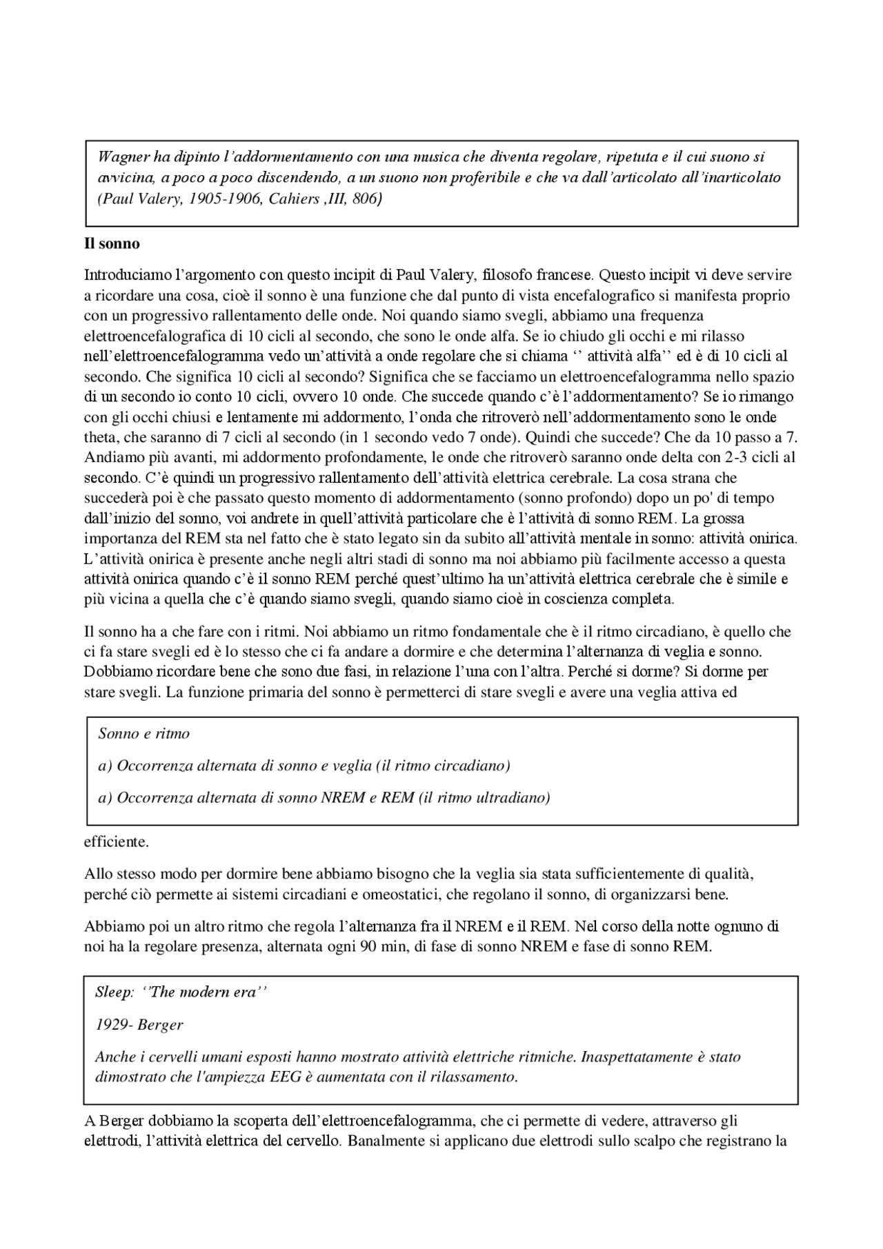 Psicobiologia Lezione 2 Docsity