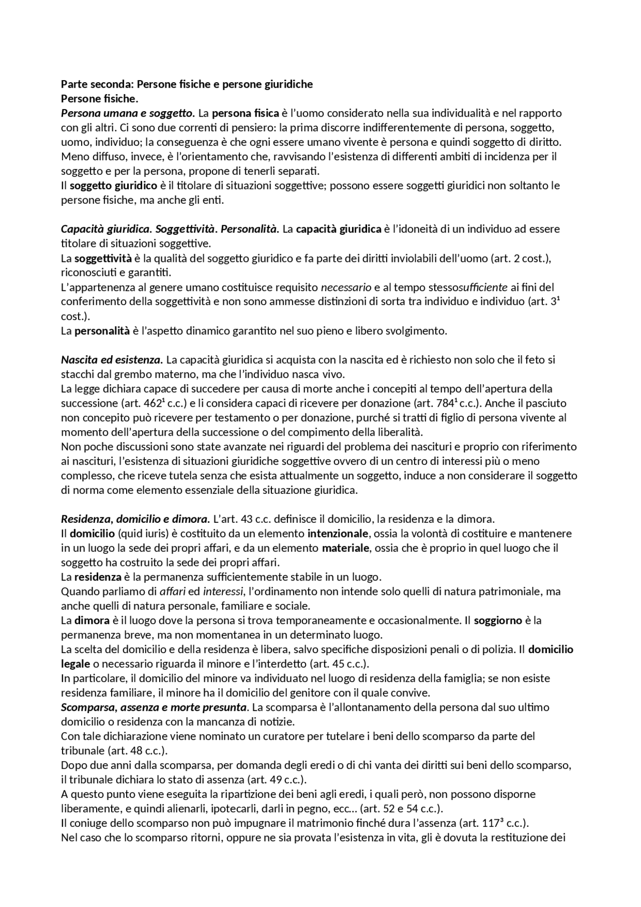 Riassunto Esaustivo Perlingieri Parte2 Docsity